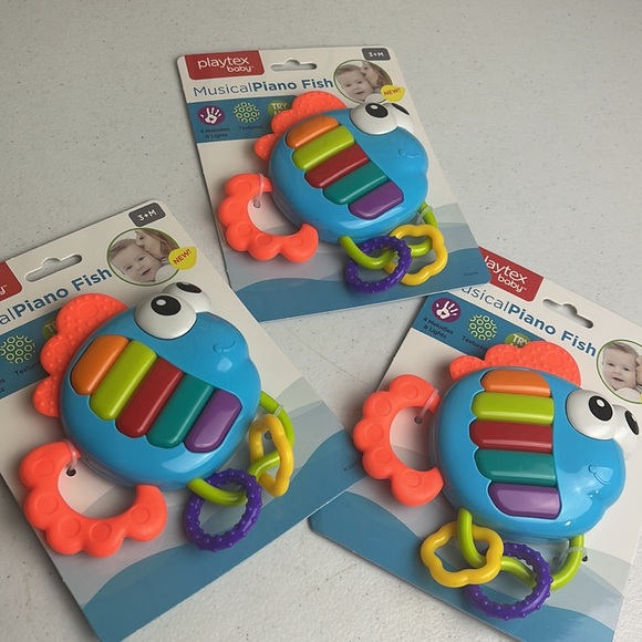 Playtex | Toys | Playtex Baby Fish A Tune Musical Activity Toy | Poshmark